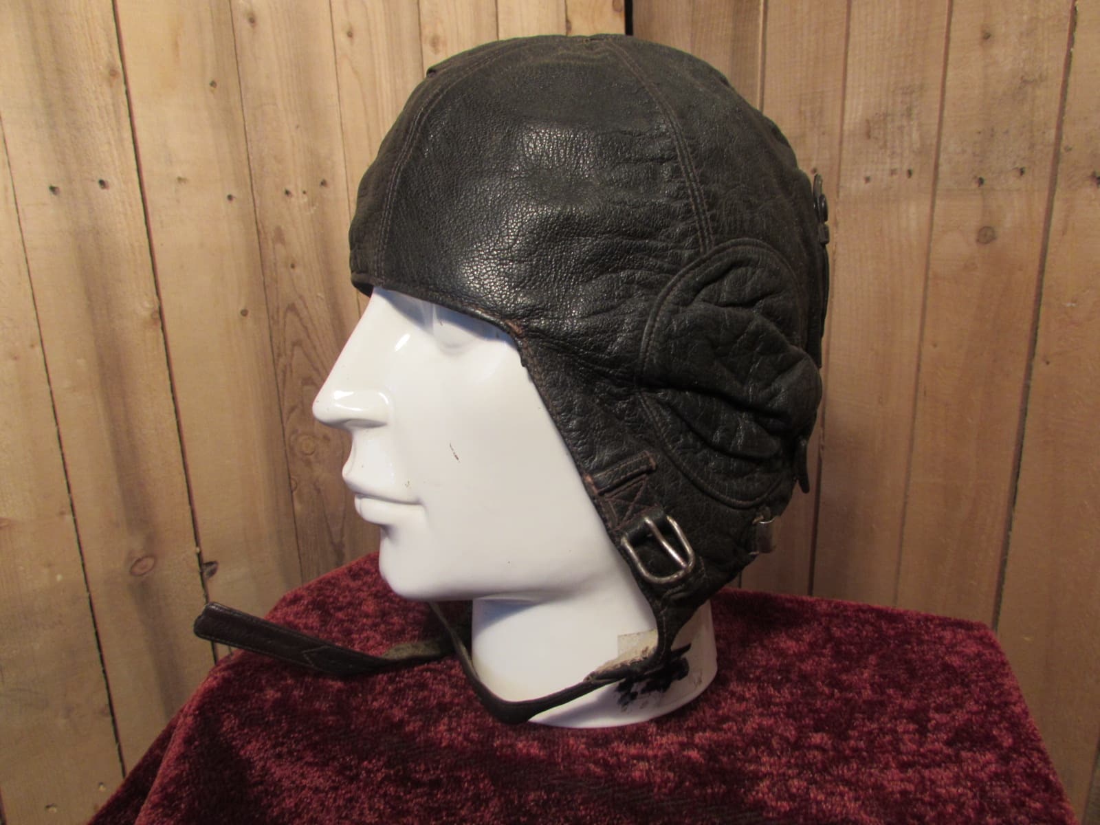 Early German Issue Flying Helmet - Antiqurio Military Antiques