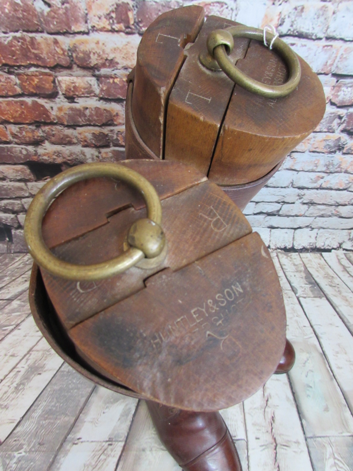 British cavalry officer WW1 field pattern boots and trees - Antiqurio ...