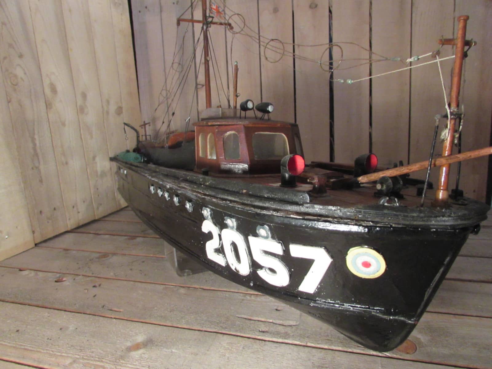 Model R.A.F Harbour Defence Motor Launch Boat 1944 - Antiqurio Military ...
