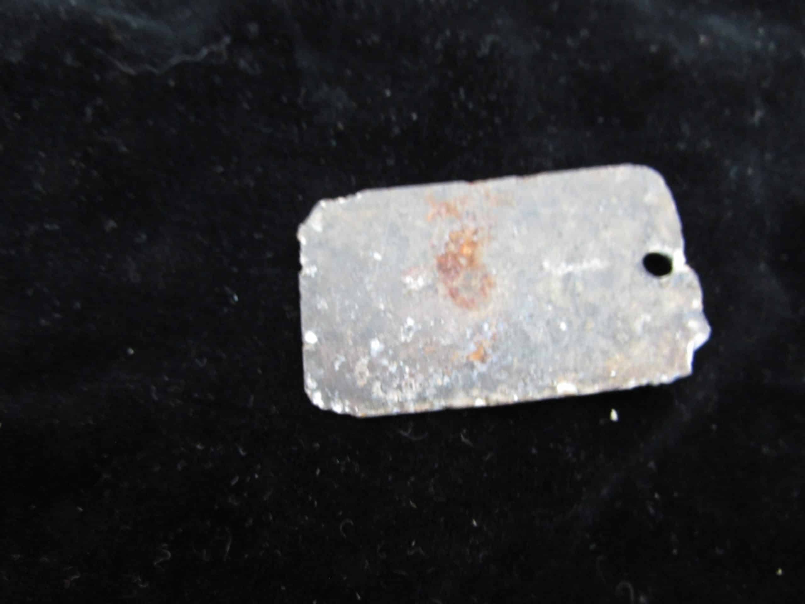 WW1 Relic German Shipyard ID Tag - Antiqurio Military Antiques