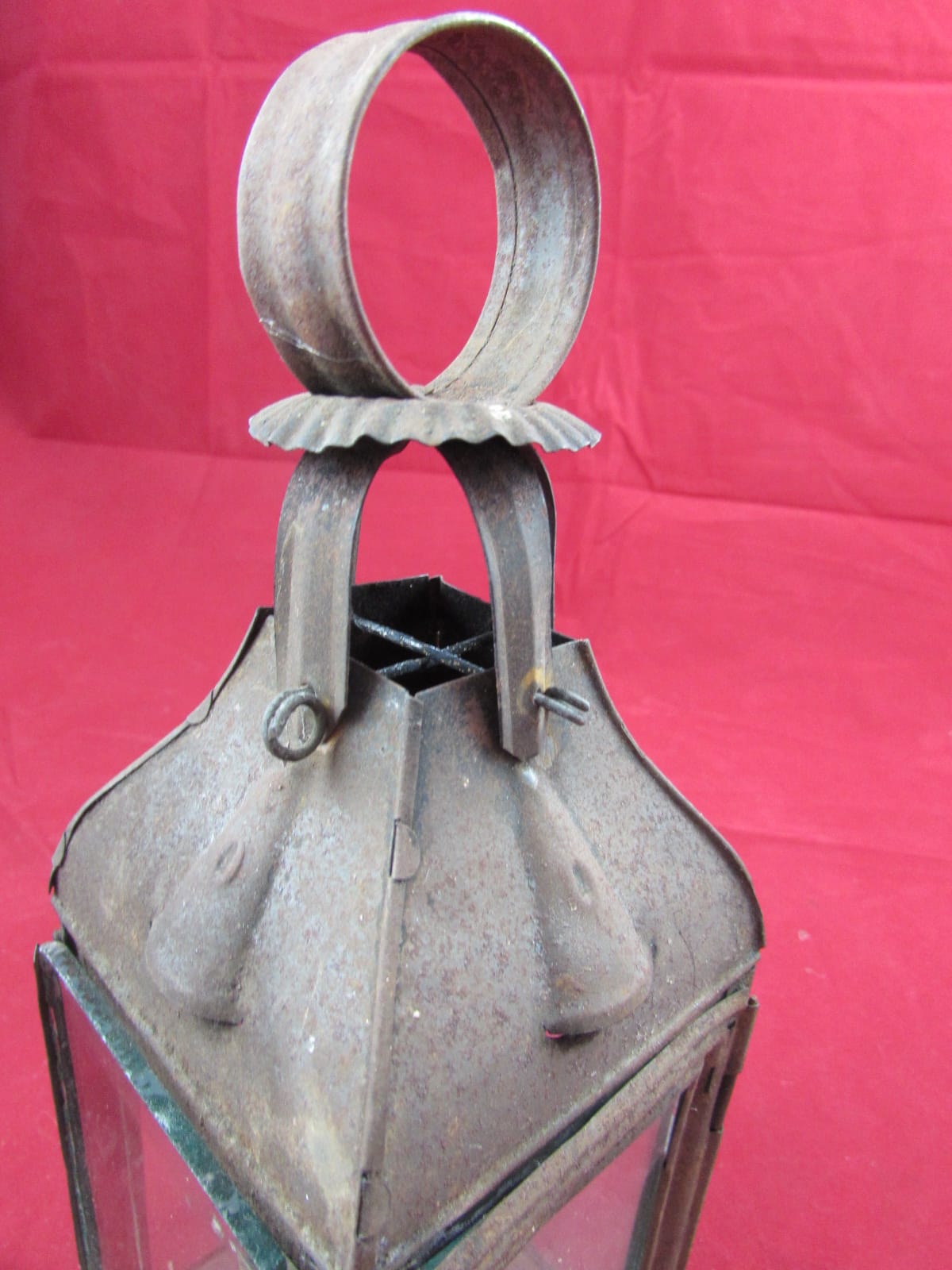 WW1 French Army Trench Lamp - Antiqurio Military Antiques