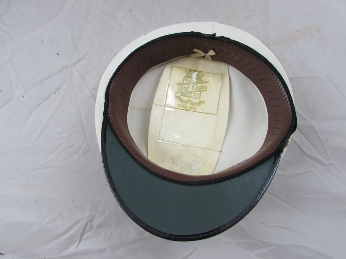 WW11 United States Lines Captains Visor Hat - Antiqurio Military Antiques