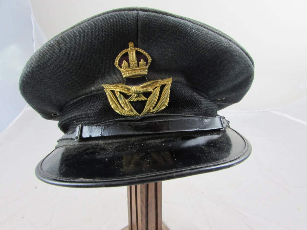WW11 RAF Warrant Officer's Peaked Cap - Antiqurio Military Antiques