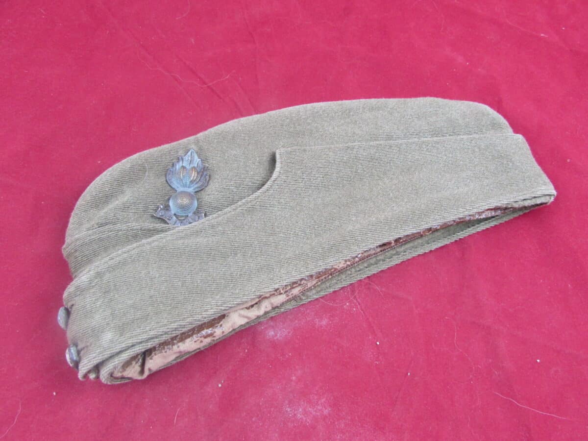 WW2 Royal Artillery OR Side Cap - Antiqurio Military Antiques