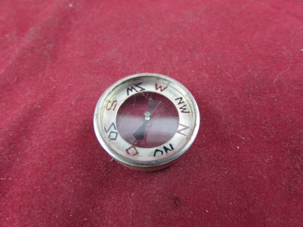RARE WW2 GERMAN ESCAPE COMPASS WWII ARMY MILTARY EVASION LUFTWAFFE SOE ...