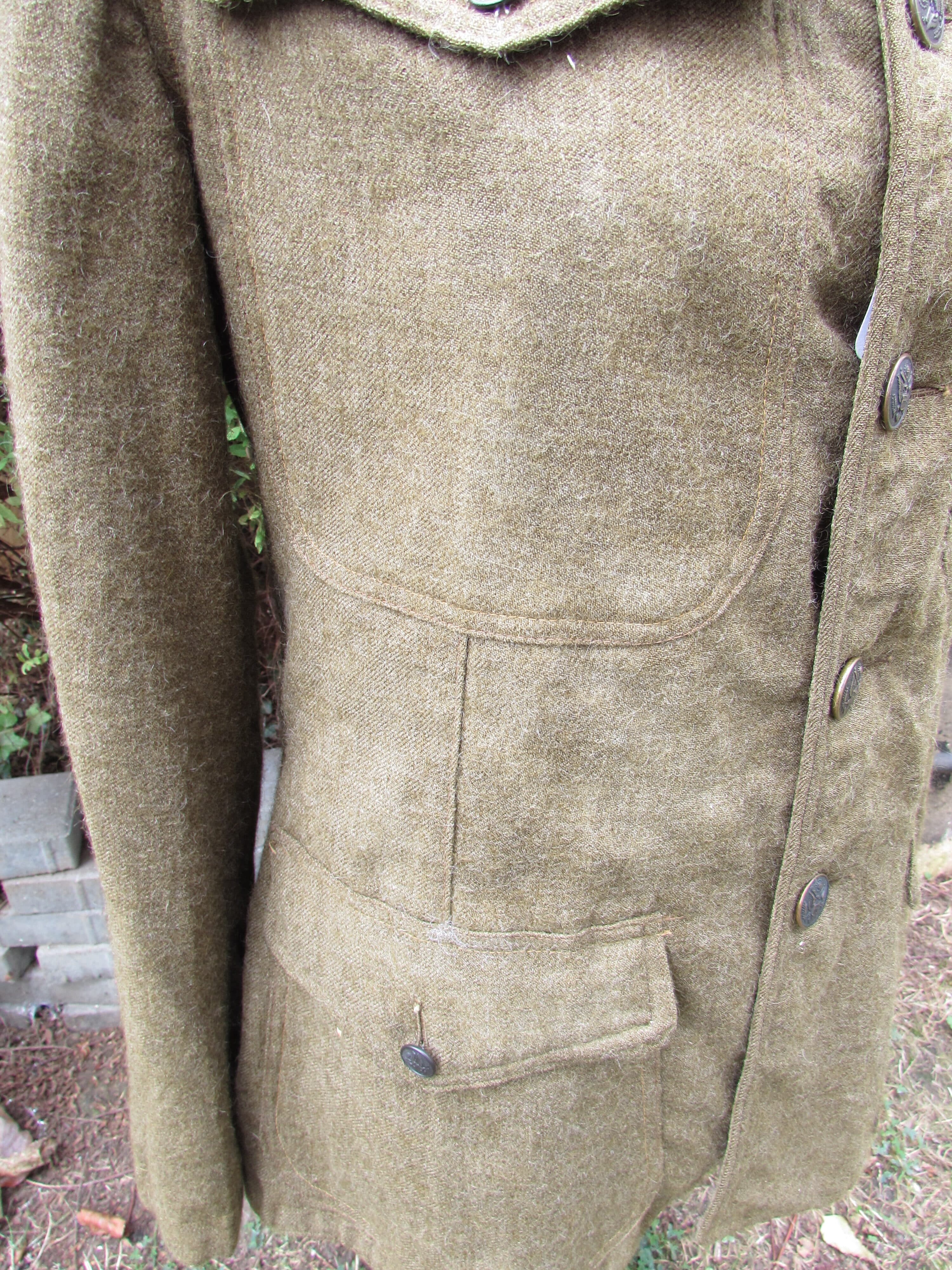 WWI U.S. 3rd Army Infantry Private Tunic - Antiqurio Military Antiques