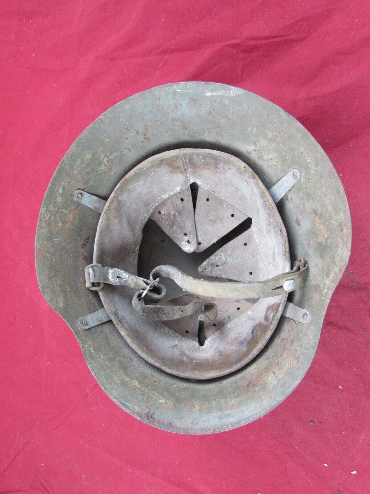 Bulgarian WWII M36 Pattern Steel Combat Helmet - Antiqurio Military ...