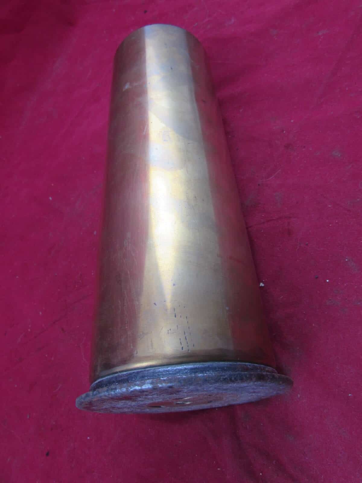 WW1 German 75mm Shell Case - Antiqurio Military Antiques