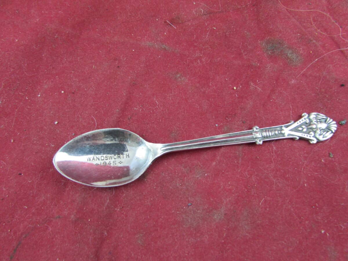 WW2 COMMEMORATIVE VICTORY V SPOON - Antiqurio Military Antiques