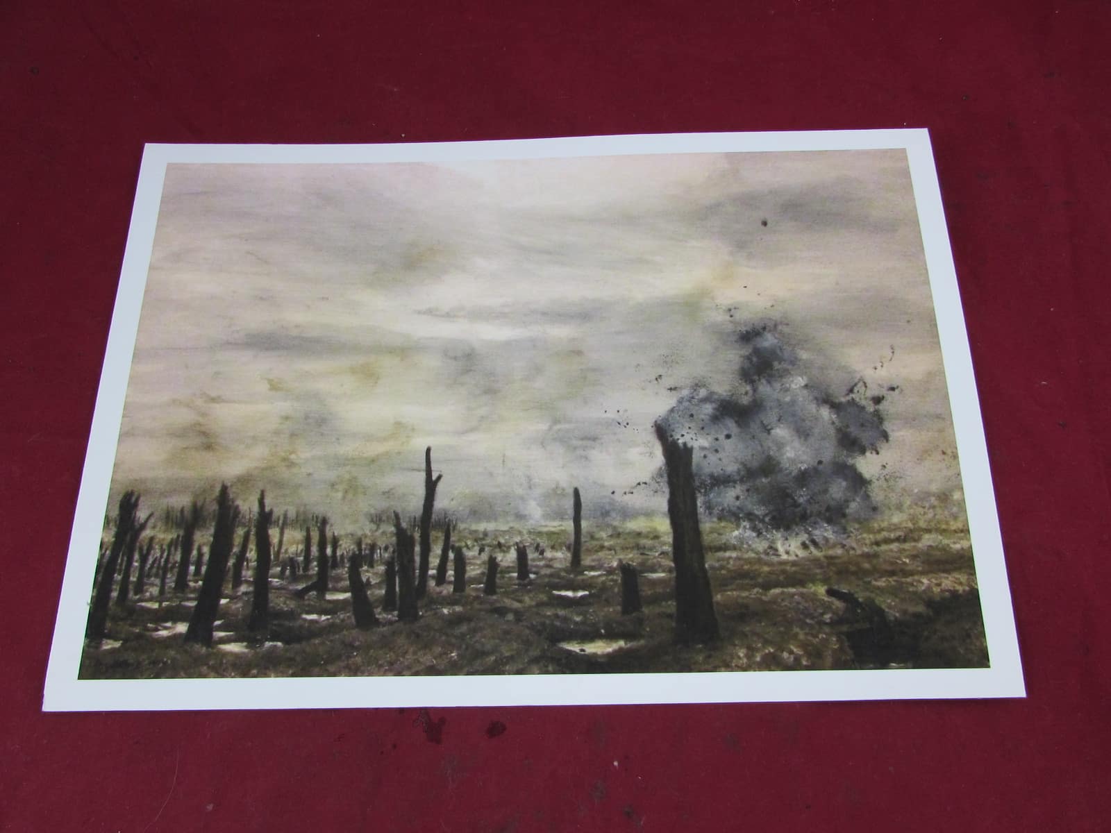 WW1 Print by G.T.Jolliffe - Antiqurio Military Antiques