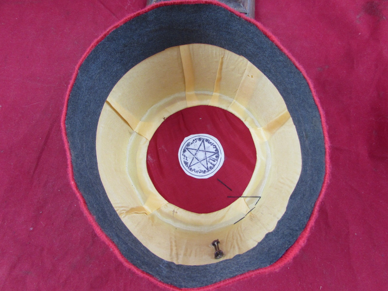 WW2 Royal West African Frontier Force Fez with tassel and badge ...