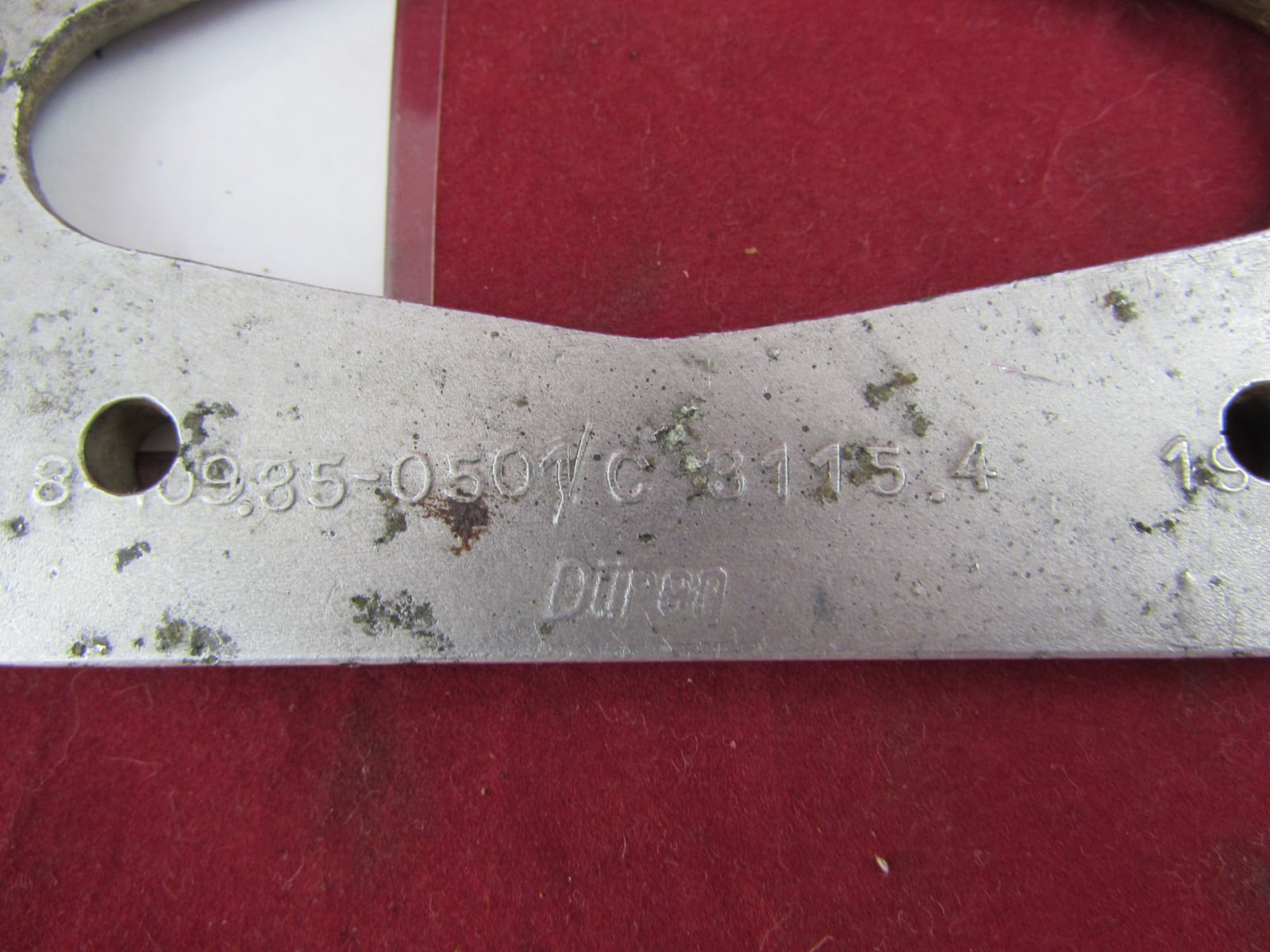 Messerschmitt Bf-109G-2 Rear Rudder Plate - Antiqurio Military Antiques