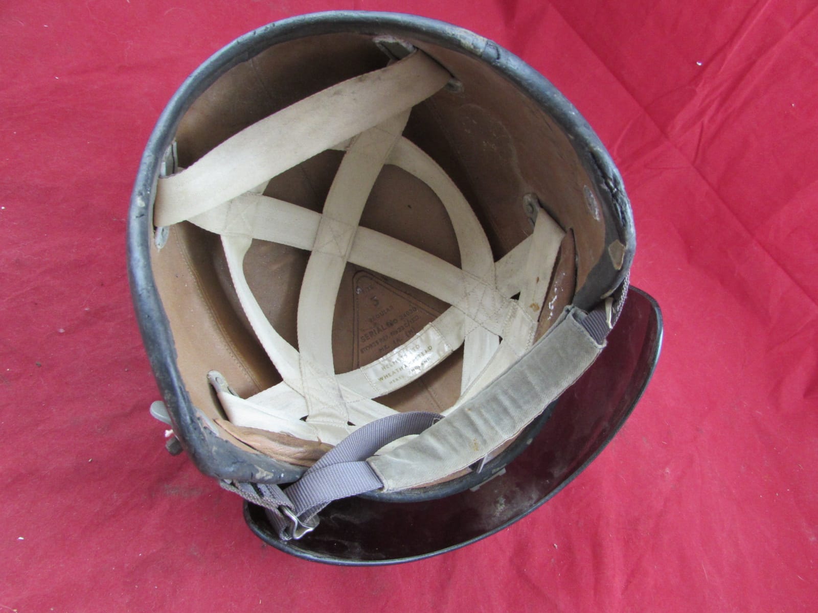 RAF Aircraft Pilots Bone Dome Mk1 A Helmet - Antiqurio Military Antiques