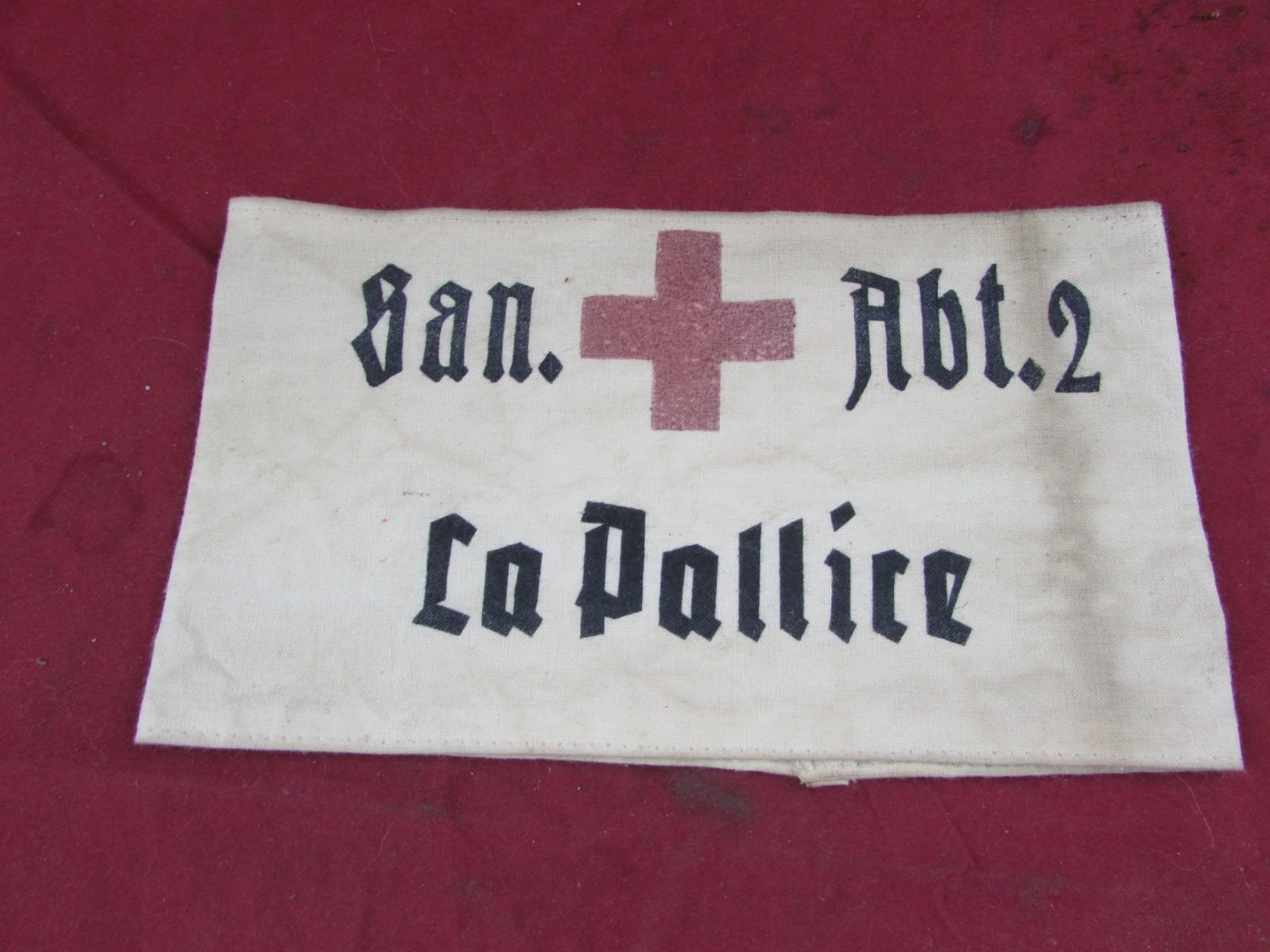 WW2 German Red Cross Armband - Antiqurio Military Antiques