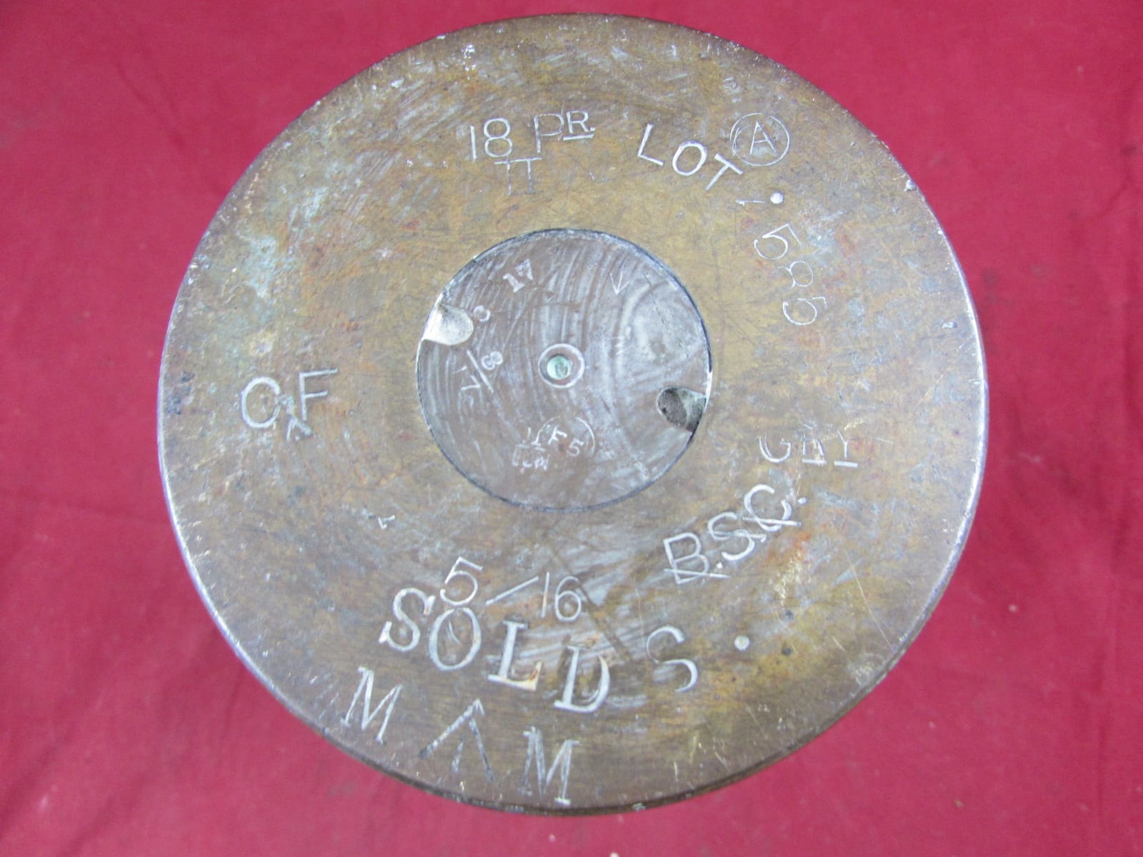 British, WW1, 18-Pounder Mk II Shell Case Dated 1916. U.S.(SOLD ...