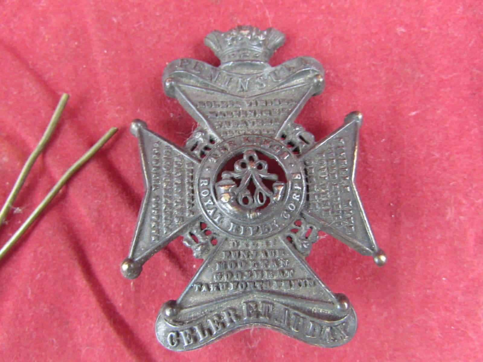 British Army KRRC Kings Royal Rifle Corps Victorian 60th Glengarry Cap ...