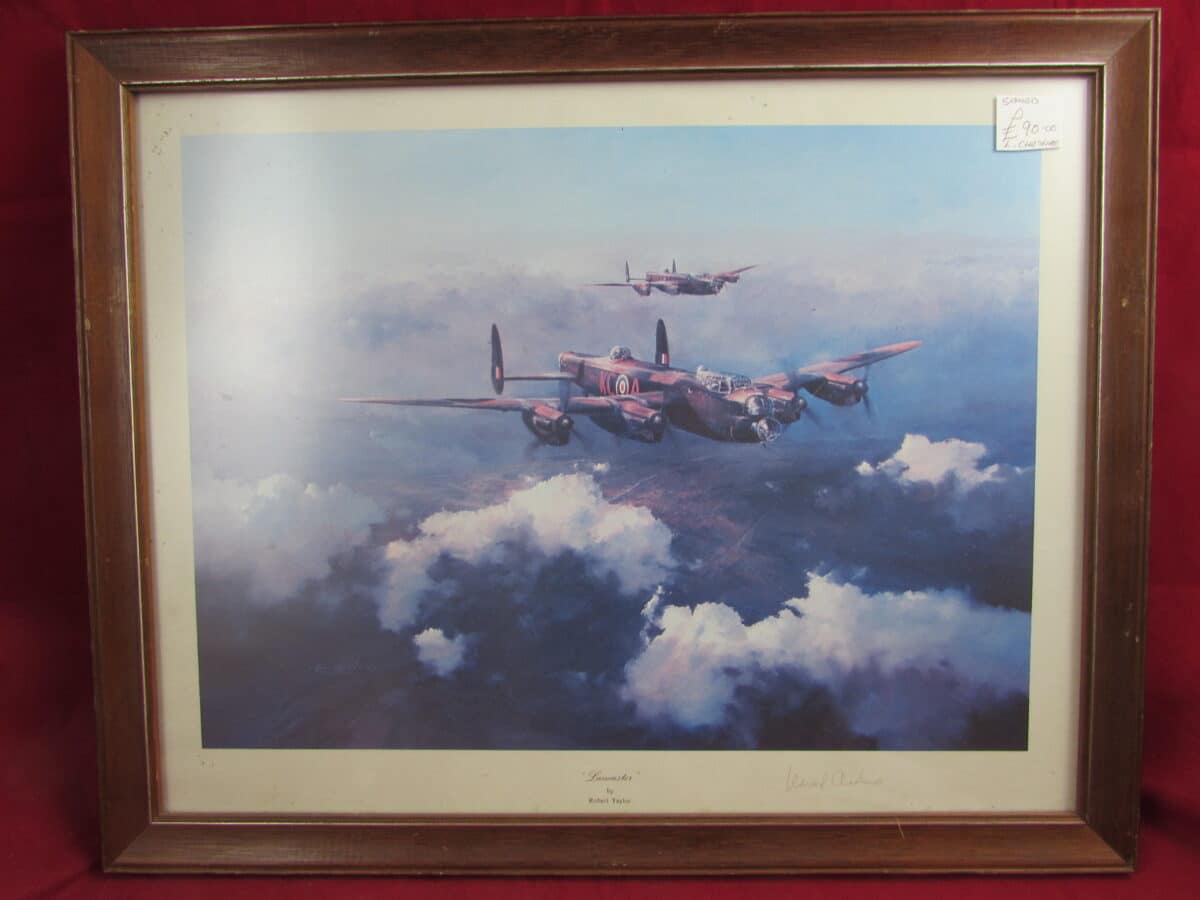 Lancaster By Robert Taylor Signed By Leonard Cheshire First Edition ...