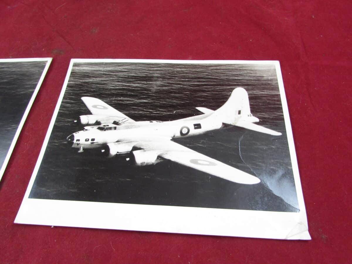 B17 Photo's,(B/W) RAF Coastal Command - Antiqurio Military Antiques