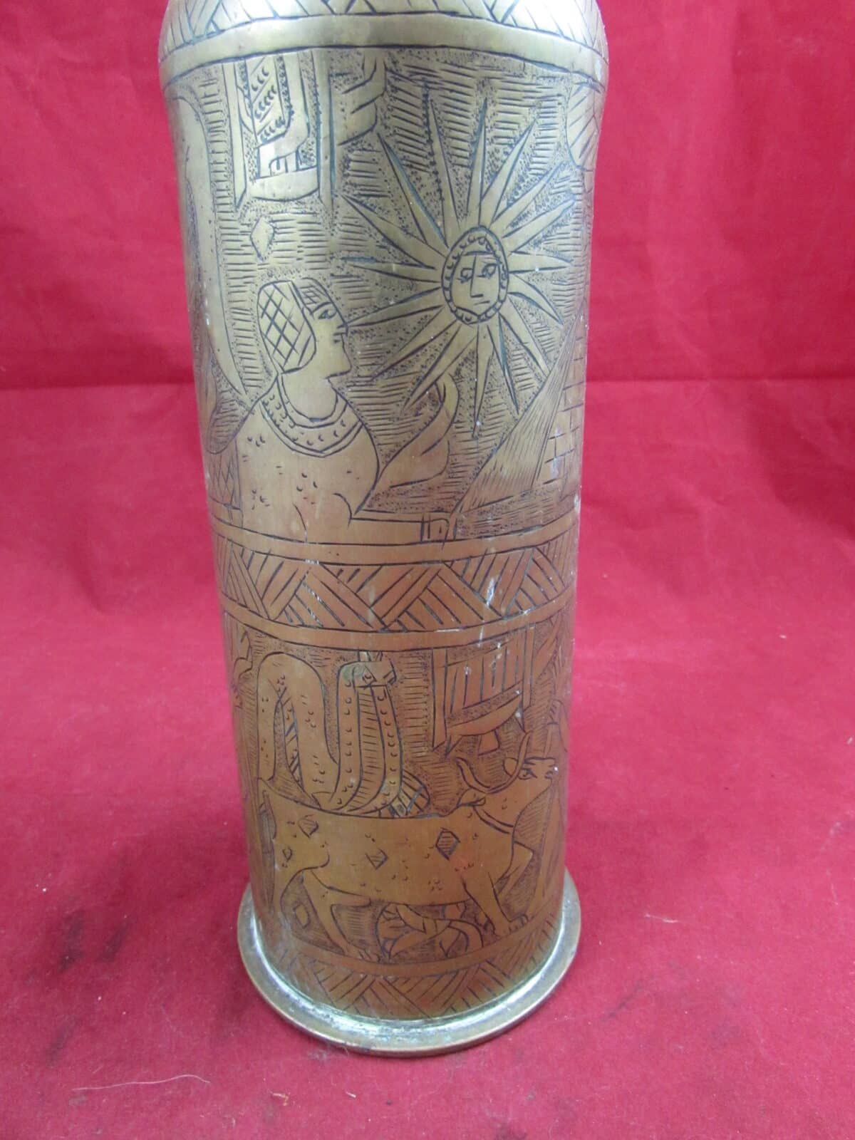 Berndorf 1913 Shell Casing WW1 Original, scarce Turkish Marked ...