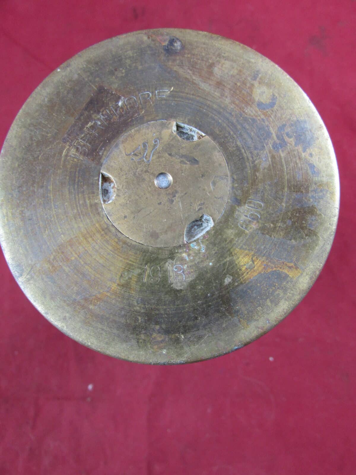 Berndorf 1913 Shell Casing WW1 Original, scarce Turkish Marked ...