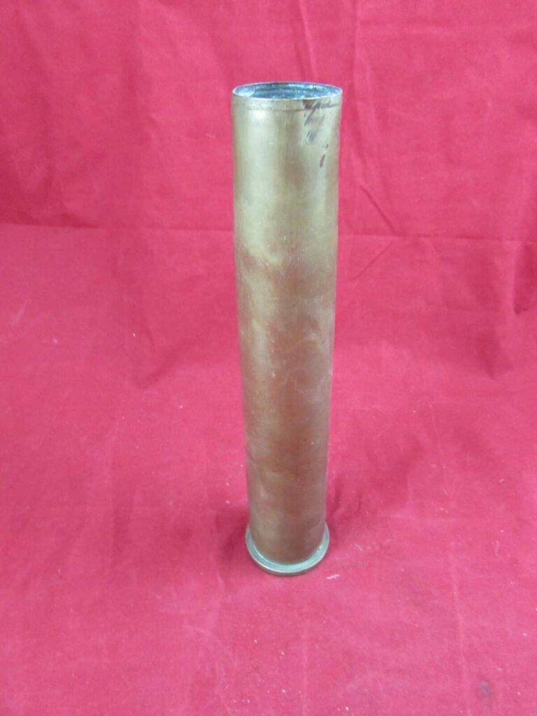 Vintage Foreign Bofors Gun Brass Shell Case – 40mm Anti-Aircraft ...