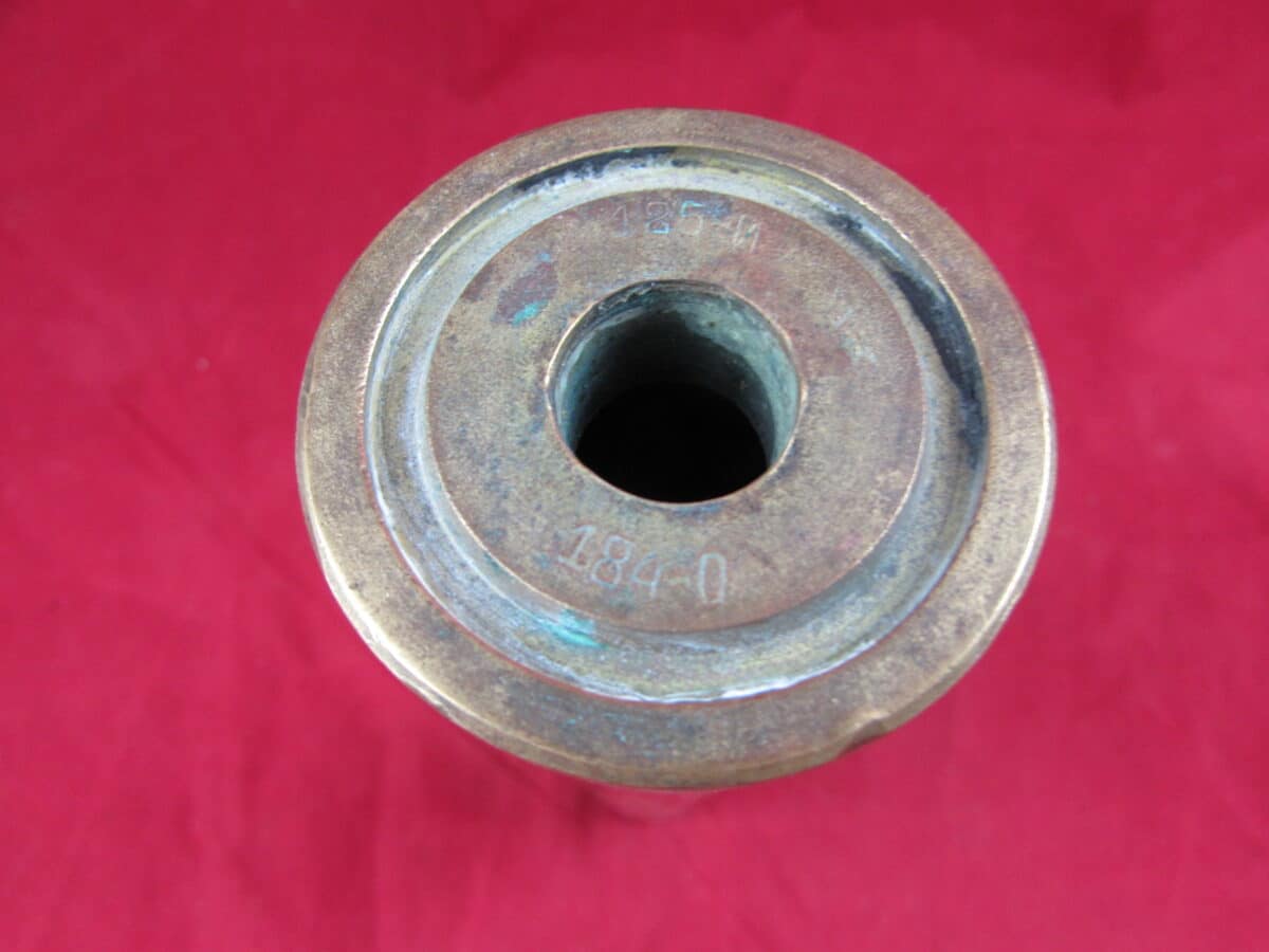 Vintage Foreign Bofors Gun Brass Shell Case – 40mm Anti-Aircraft ...